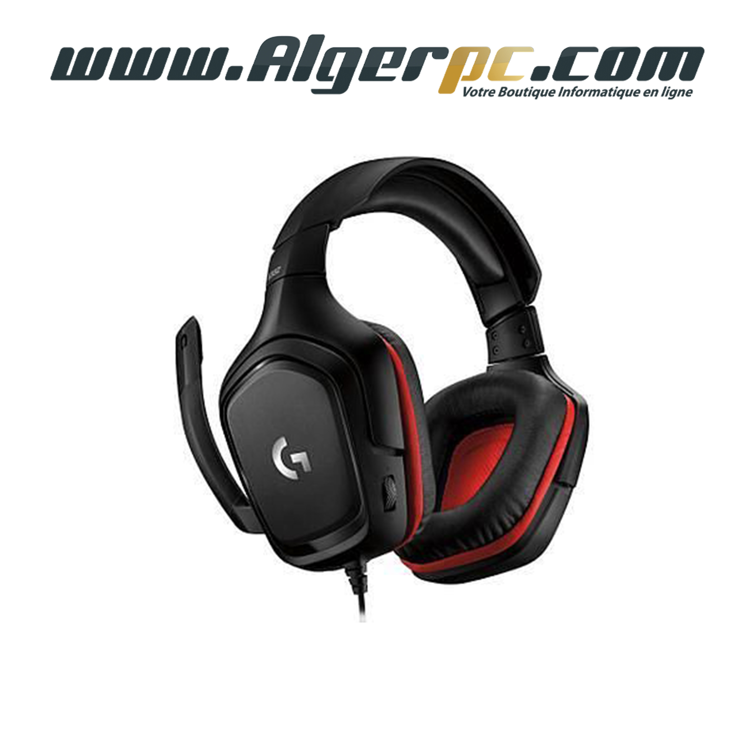 Casque Logitech G332 gaming filaire - circum-aural fermé - microphone ...